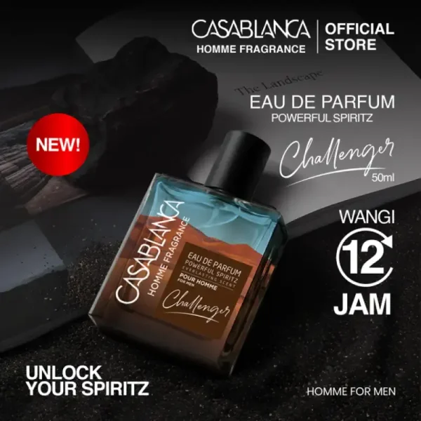 Casablanca Challenger (Brown) – 50ml - Suwada.lk